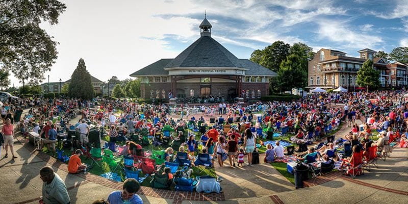 Amphitheater Design for community parks and festival venues.