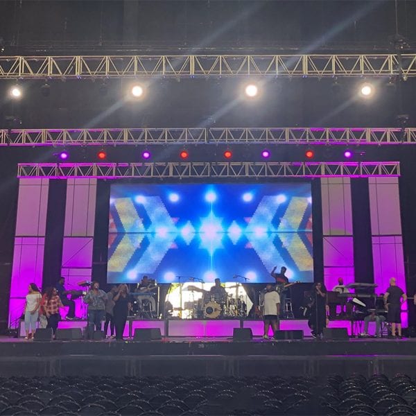 Production Services-Concert/Festival Stages, A/V, Lighting, Backline Gear