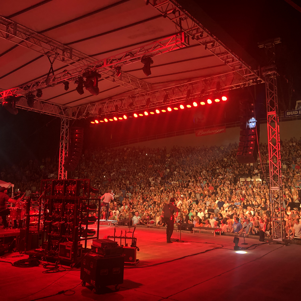 Production Services-Concert/Festival Stages, A/V, Lighting, Backline Gear