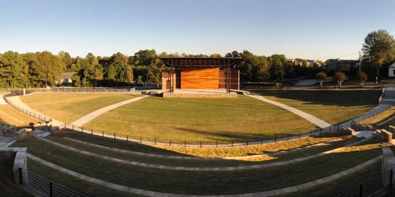 Amphitheater Design for community parks and festival venues.