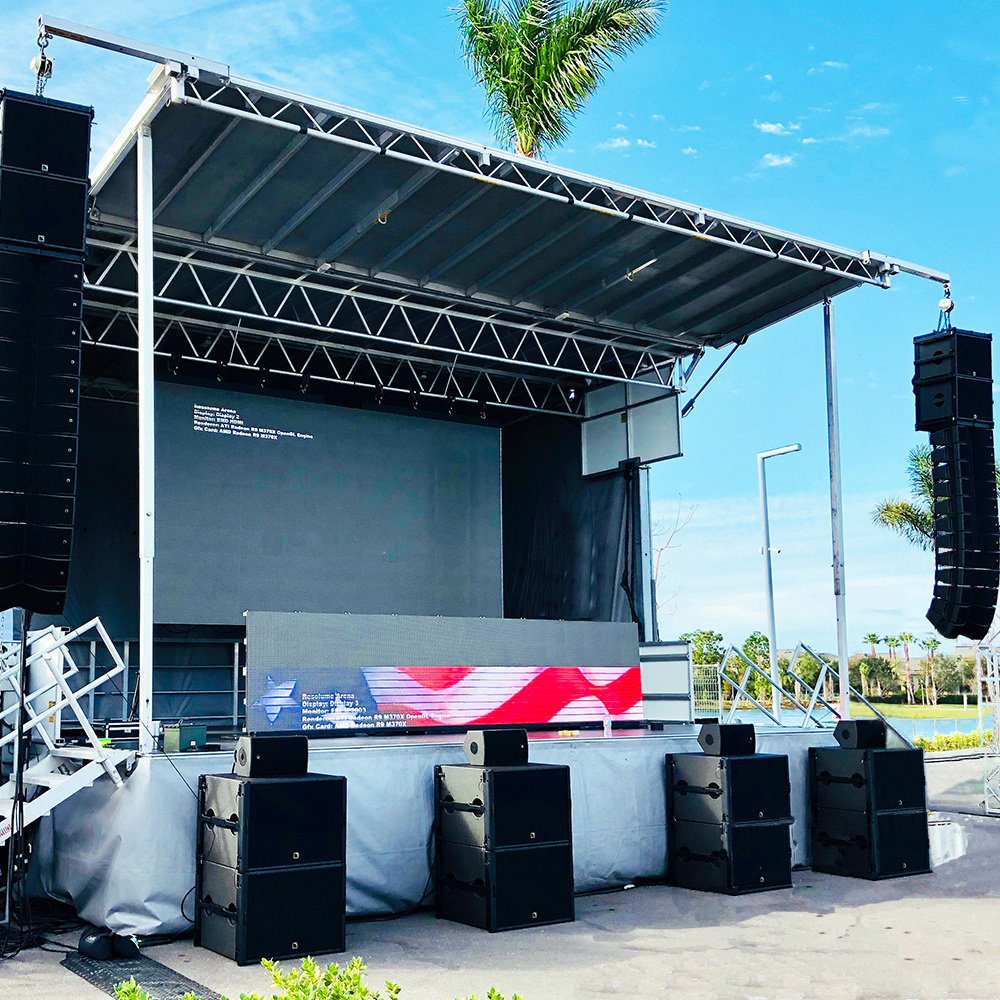Traditional Stages, Mobile Stages, Custom stages for Concerts & Festivals